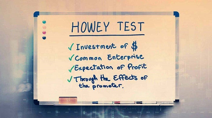 What Is the Howey Test?. The “Howey Test” is a test created by… | by ...