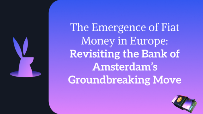The Emergence of Fiat Money in Europe in 1683: Revisiting the Bank of ...