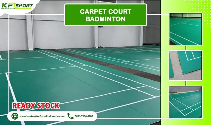 READY STOCK, Macam Macam Carpet Court Badminton | by Badminton Karpet ...