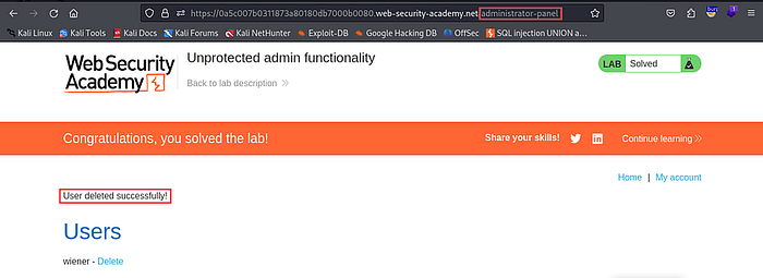 Access Control Labs: PortSwigger. It is a fundamental concept in… | by Maham Choudhary | Aug ...