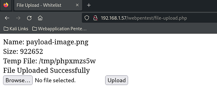 Local File Inclusion via file upload of jpg, png and gif files | by ...