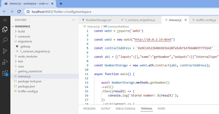 Lab 4: Hello World Contract development with Truffle, VSCode and Ganache | by web3author ...