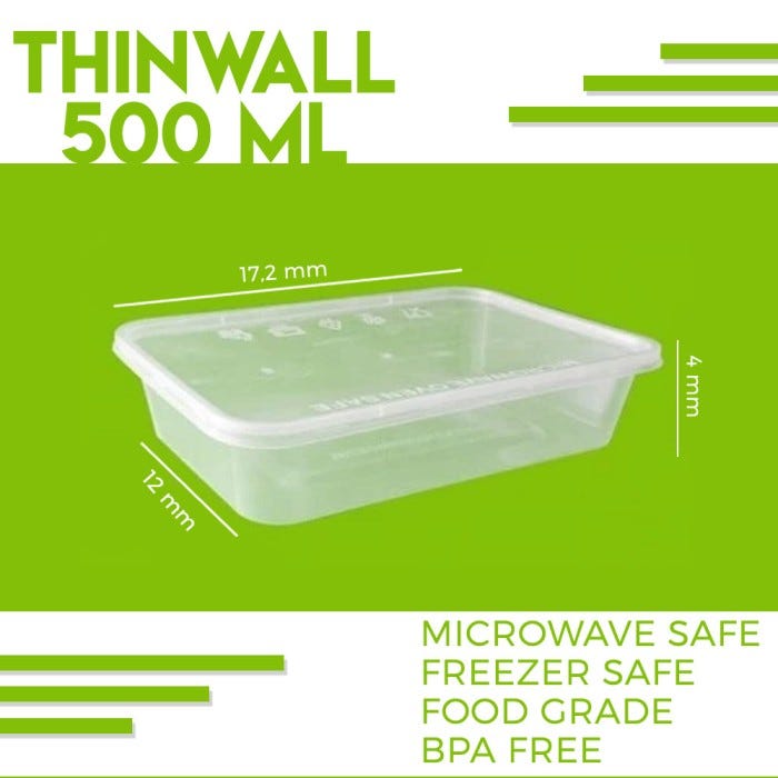 THINWALL 500ML : ARTI, BAHAN, BENTUK, JENIS, FUNGSI, MANFAAT DAN ...