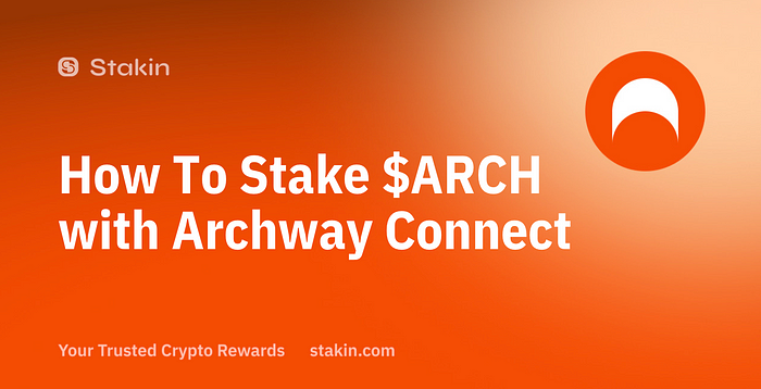archHow To Stake $ARCH: Easy Guide | by Cryptodude153 | Mar, 2024 | Medium
