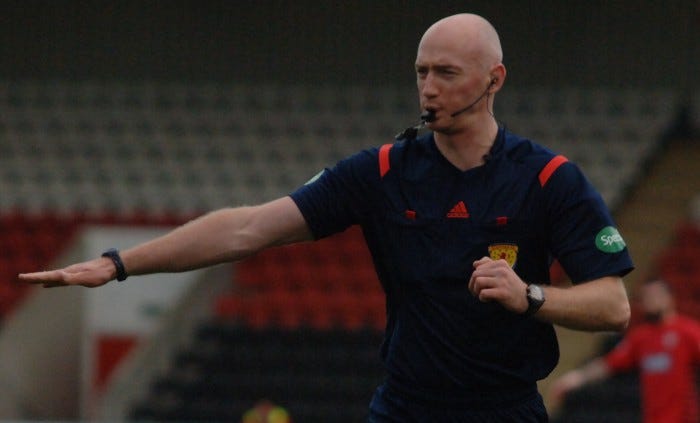 Meet The Man In Black: SPFL Referee Alan Newlands | by Michael. | Medium