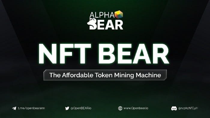 The AlphaBEAR.io Official NFT. Along with the ultimate ecosystem… | by ...