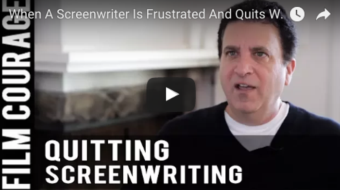 When A Screenwriter Is Frustrated And Quits Writing by Corey Mandell ...