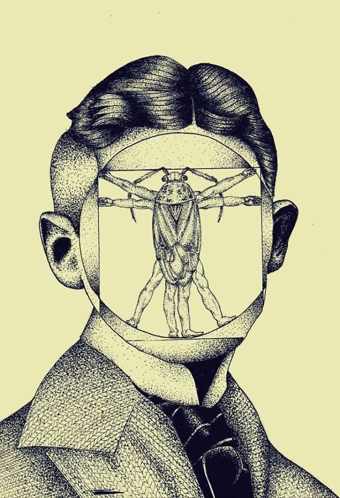 ‘Metamorphosis’ (1915) By Franz Kafka | by Marc Barham | Counter Arts ...