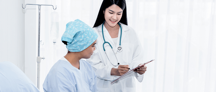 Consultation for Cancer care. Cancer care essentially revolves around ...
