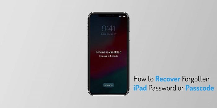 How to Recover Forgotten iPad Password or Passcode | by martinmia075 ...