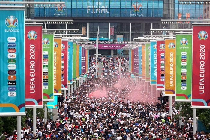 Euro 2020 Final Twitter Analysis in Python | by Meet Nandu | Analytics ...