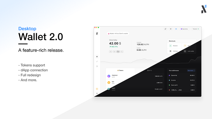 Dompet Desktop 2.0. Itu yang besar! Dukungan token… | by Yulius Kurniawan Kristianto | Medium
