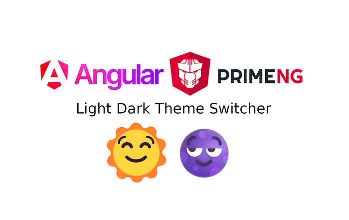Dark theme switch in Angular with PrimeNG 18 and Tailwind | by Mathieu Schnoor | Medium