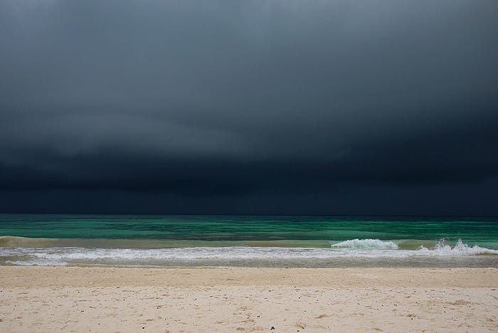 Storm approaching Tulum. Yucatán, Mexico, October 2012 | by Jordan ...
