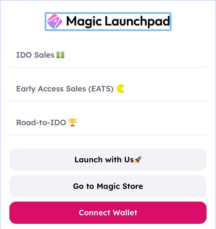 Profiting from Magic Launchpad Token Sales: A Step-by-Step Guide | by Samueleabia | Aug, 2024 ...