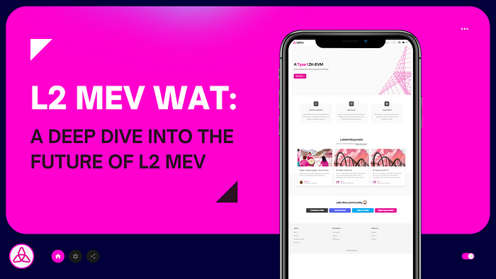 Mapping the Maze: A Deep Dive into the Future of L2 MEV | by Mr.Atlant | Medium