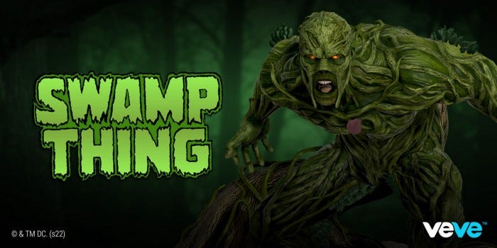 DC — Swamp Thing. DC Premium Statues | by VeVe France | Medium