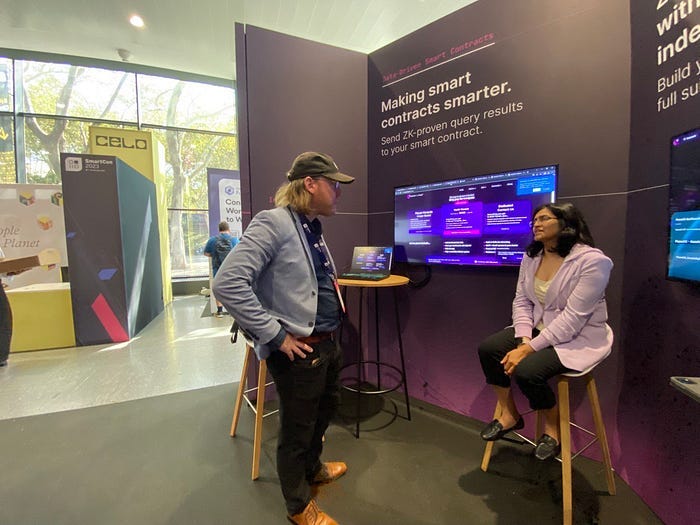 SmartCon 2023 的空間與時間. 上週，Space and Time 團隊前往巴塞隆納參加 Chainlink… | by Inmoy Tres | Medium