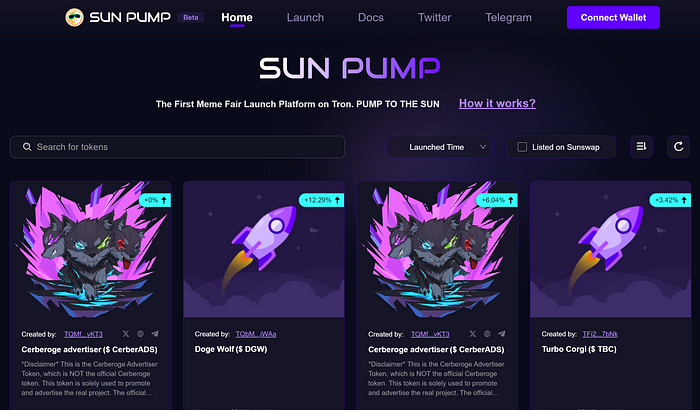 SunPump by Tron: Leading the Charge in 100x Meme Coin Innovation | by Sunpump | Dec, 2024 | Medium