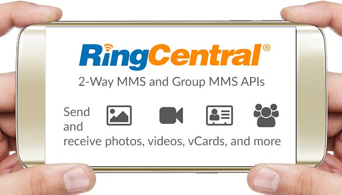 Announcing RingCentral 2-Way MMS and Group MMS APIs | by John Wang | RingCentral Developers | Medium