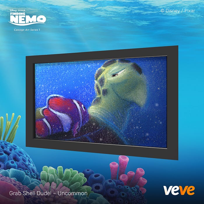 Disney Pixar — Nemo Concept Art Series 1 - VeVe France - VeVe Collector Heart
