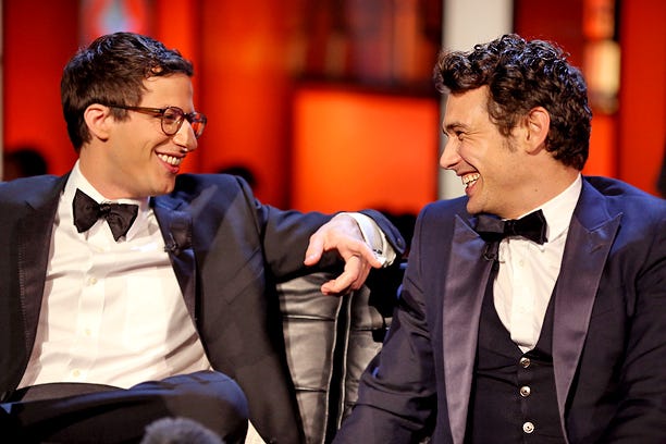 James Franco Laughing