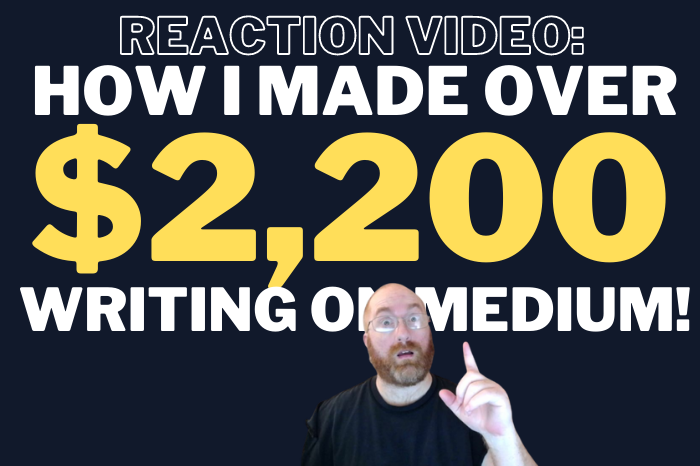 REACTION: How I’ve Made Over $2,200 Writing on Medium | by Kam Fatz ...