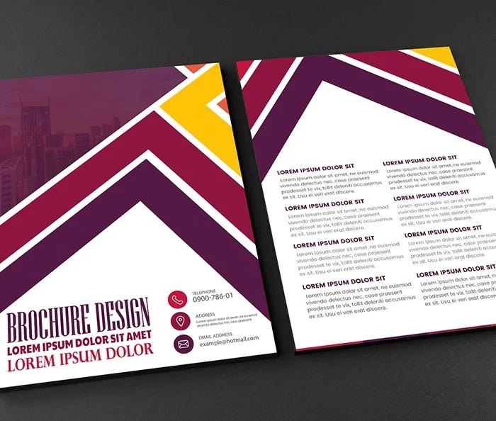 Flyer Design purple and yellow. Flyer Design Purple And Yellow | by ...