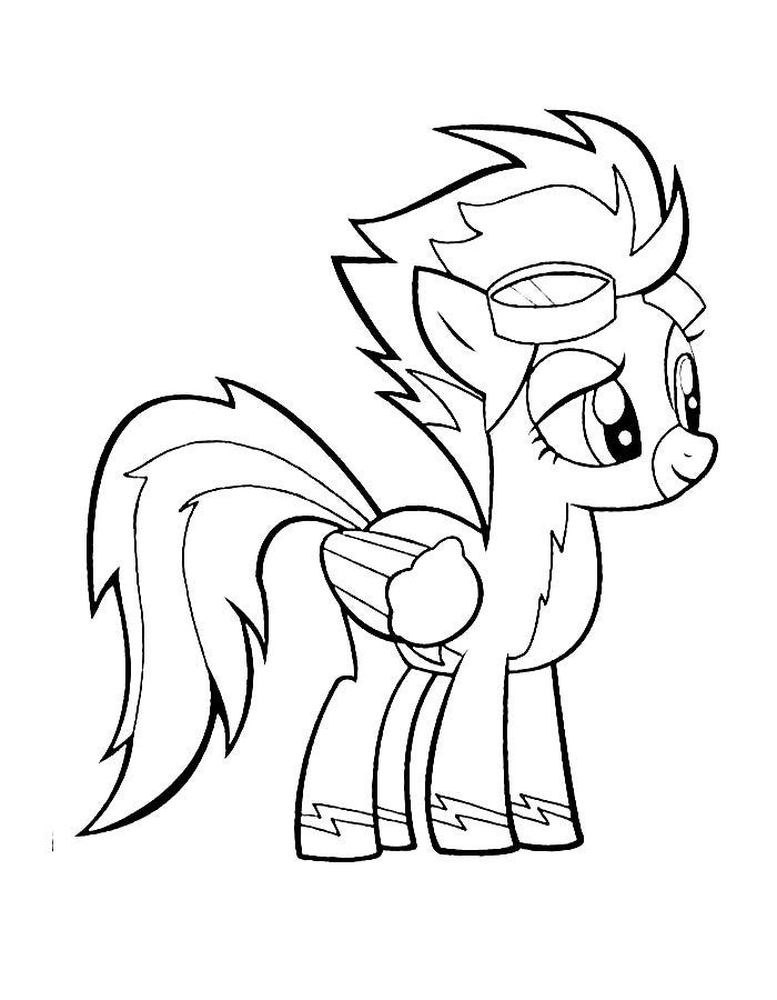 My Little pony friendship is magic Coloring Pages - Coloring Us - Medium