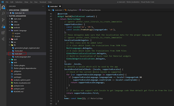 Multi-Language in Flutter. Enable multi-languages in the mobile… | by Jumei Lin | Medium