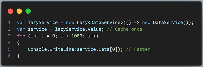 C# Lazy Keyword — The Ultimate Performance Hack | by Nagaraj | Medium