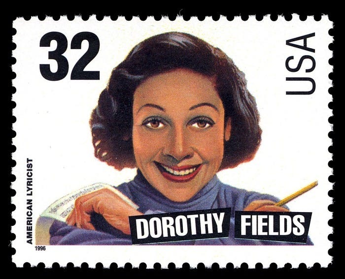 Celebrating Dorothy Fields. One of the Great American Songbook’s… | by Brian De Lorenzo | Jul ...