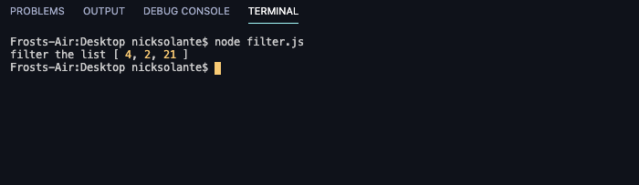 How to remove strings in an array full of numbers | by Nick Solante ...