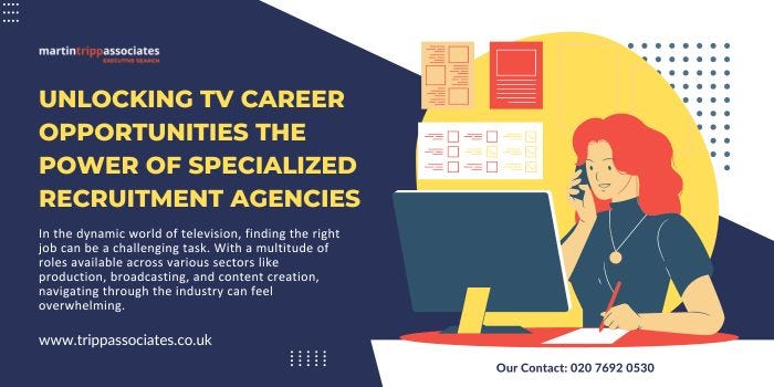 Unlocking TV Career Opportunities The Power Of Specialized Recruitment ...
