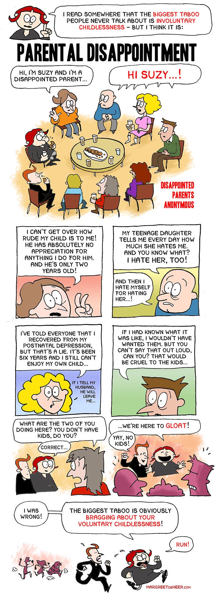 Disappointed Parents Anonymous vs Yay No Kids | by Margreet de Heer ...