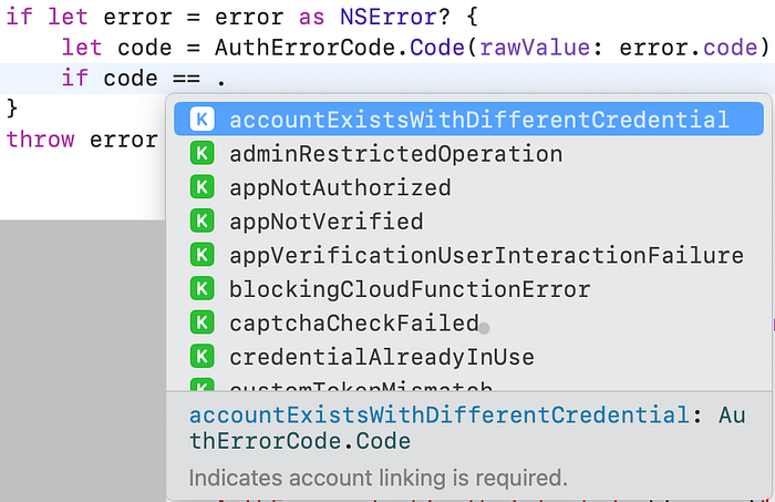 Firebase Authentication in SwiftUI - Part 4: Handle Firebase Auth Errors | by Marwa Diab | Medium