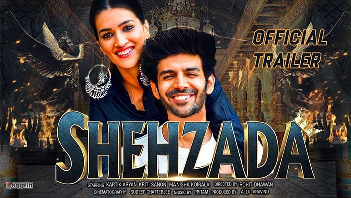 Shehzada (2023 film) upcoming 1month left 2023 Kartik Aryan's movies - queen 11 - Medium