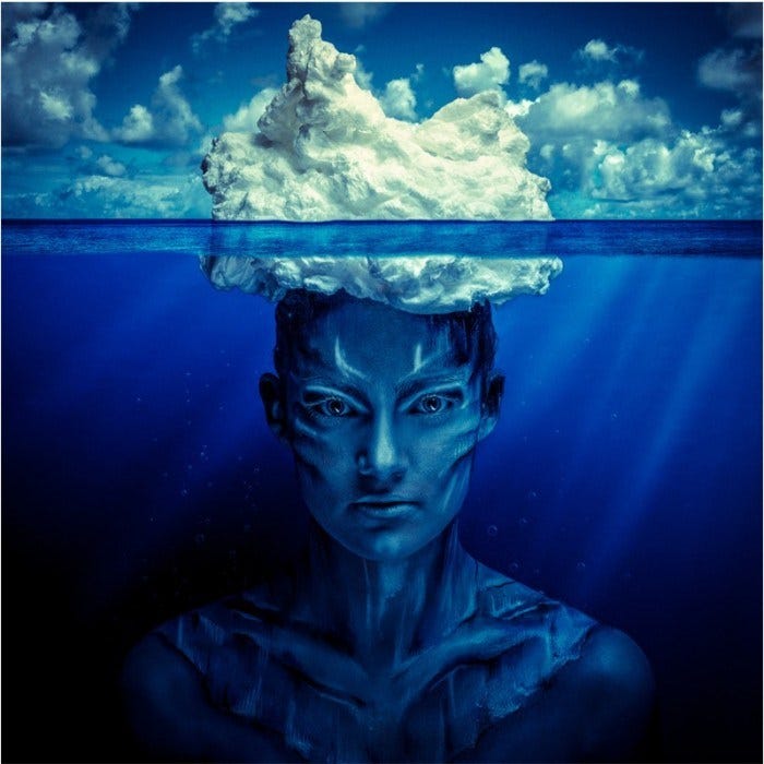 Artist Interview: Emma Fay (UK). “The mind is like an iceberg, it ...