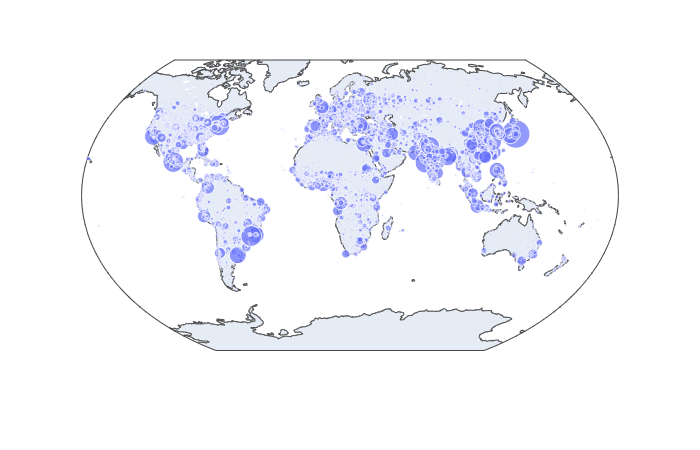 Population Distribution In World Cities | by ifeelfree | Medium