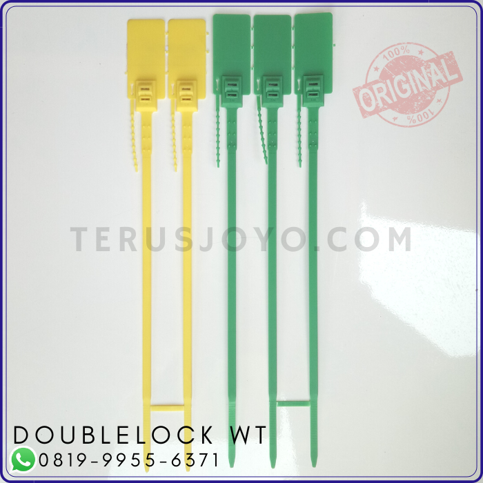 Segel plastik doublelock WT | segel sucofindo | segel tangki pertamina ...