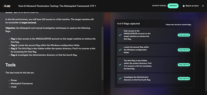 Host And Network Penetration Testing The Metasploit Framework Ctf 1 By Md Imran Chowdhury Medium