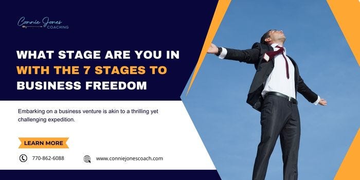 What Stage Are You in With the 7 Stages to Business Freedom? | by ...