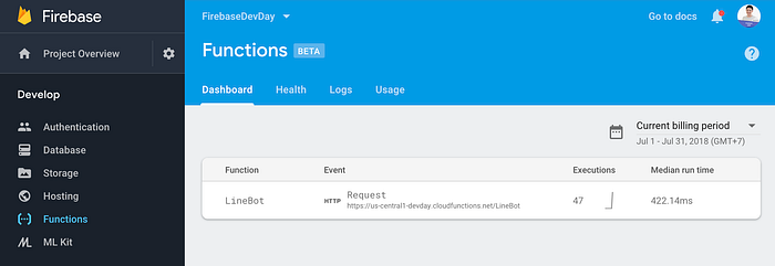 สร้าง LINE Bot ด้วย Messaging API และ Cloud Functions for Firebase | by Jirawatee | LINE ...