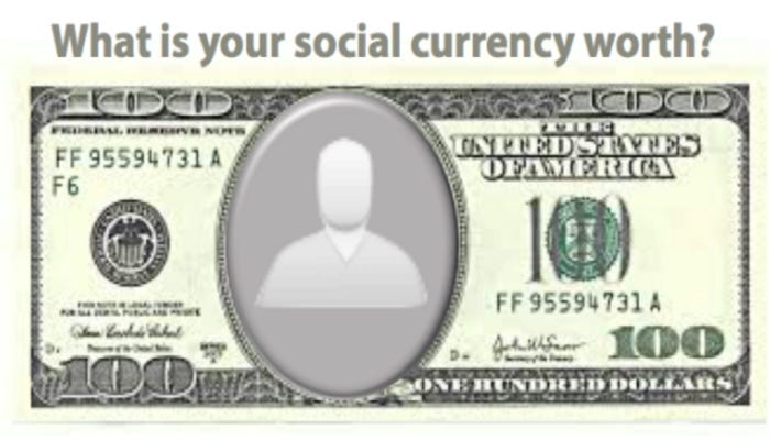 What Is Your Social Currency Worth? | by Rob Peters | Medium