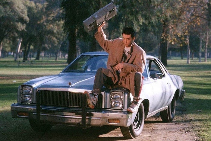 Script To Screen: “Say Anything”. A memorable scene from Say Anything ...
