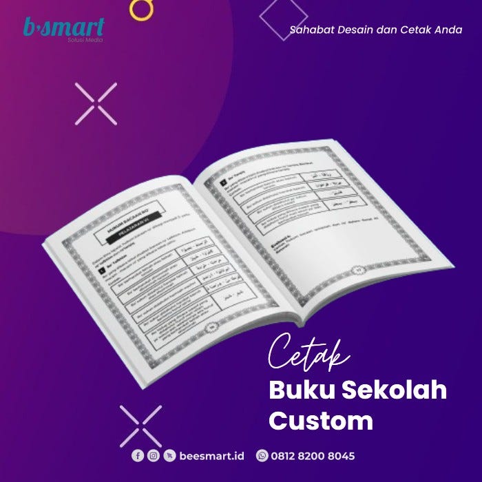 Spesialis Cetak Buku Sekolah Custom dan Buku PoD untuk sekolah ...