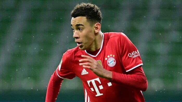 Jamal Musiala Expected to Register at Least One Shot on Target Against ...