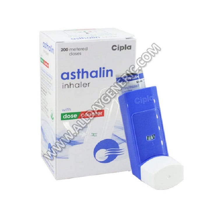 Asthalin Inhaler. Asthalin inhaler 200mcg is used to… | by John Searle ...