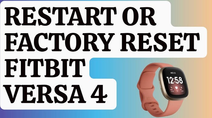 How to Restart Your Fitbit Luxe: A Comprehensive Guide! : dkmart's Blog