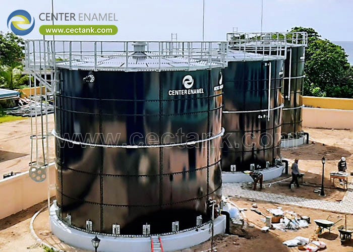 Glass-Fused-to-Steel Bolted Potable Water Storage Tanks with Aluminum ...
